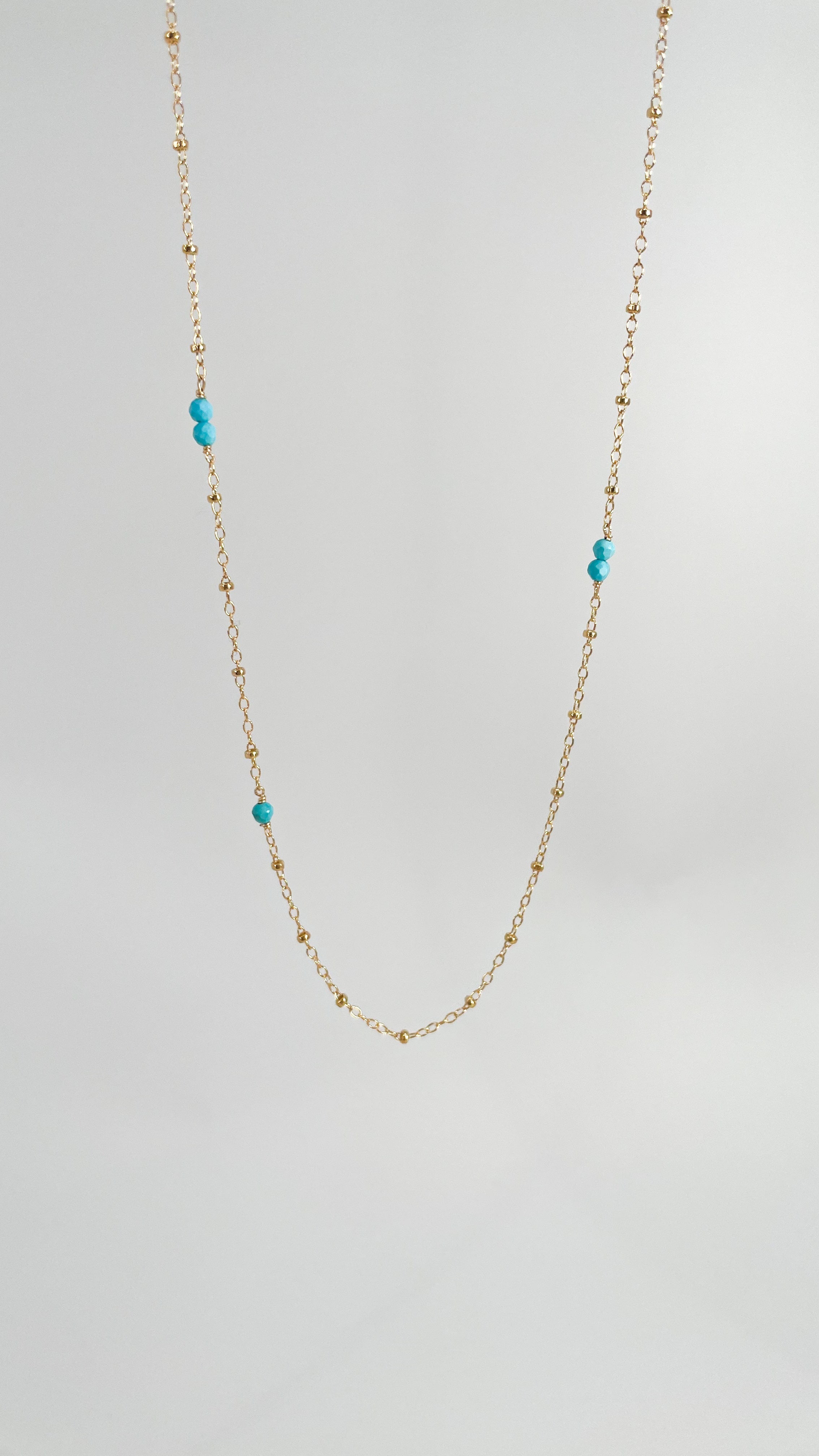 Dainty Turquoise Necklace – True Warrior Jewelry